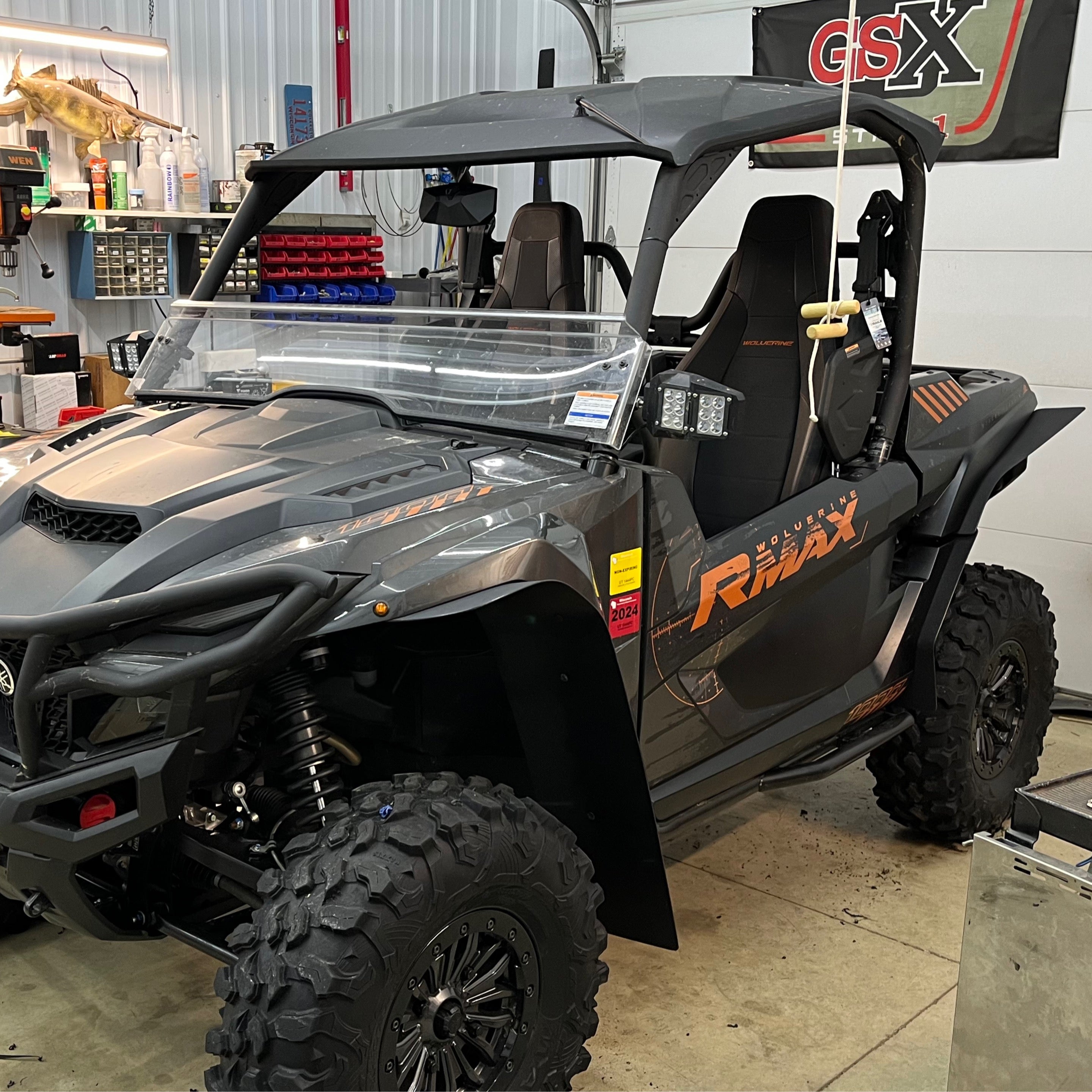 2022 and newer Yamaha RMAX 2 fender flares | Brad's Fender Flares